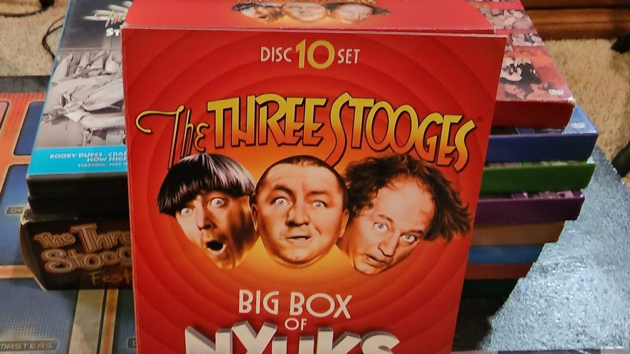 My Three Stooges DVD Collection Nyuk Nyuk - YouTube