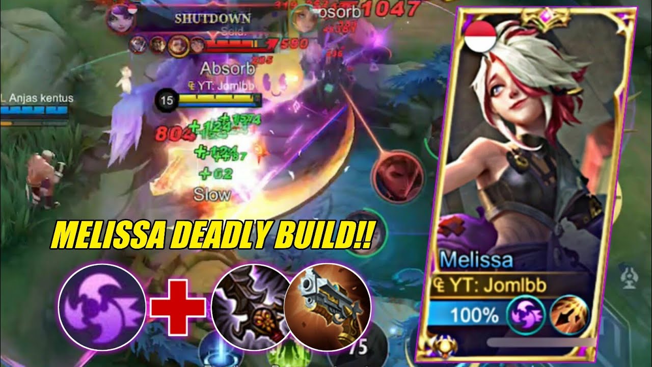 MELISSA DEADLY BUILD! MELISSA + DEMON HUNTER SWORD SO BROKEN! - MELISSA ...