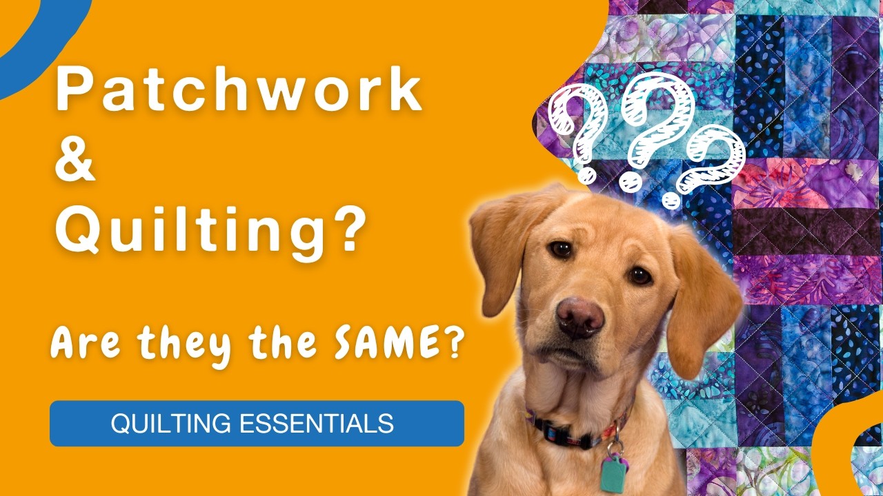 😮 Is Patchwork and Quilting the SAME Thing? Here’s the Real Difference - YouTube