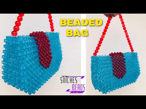 Very DETAILED MINI Beaded Bag Tutorial // Club Beaded Bag // DIY - YouTube