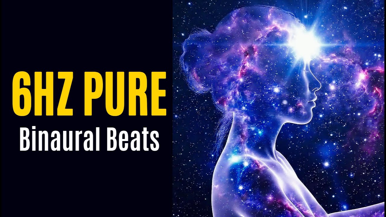 6Hz The Waves Binaural Beats • Unleash Imagination & Deep Meditation ...
