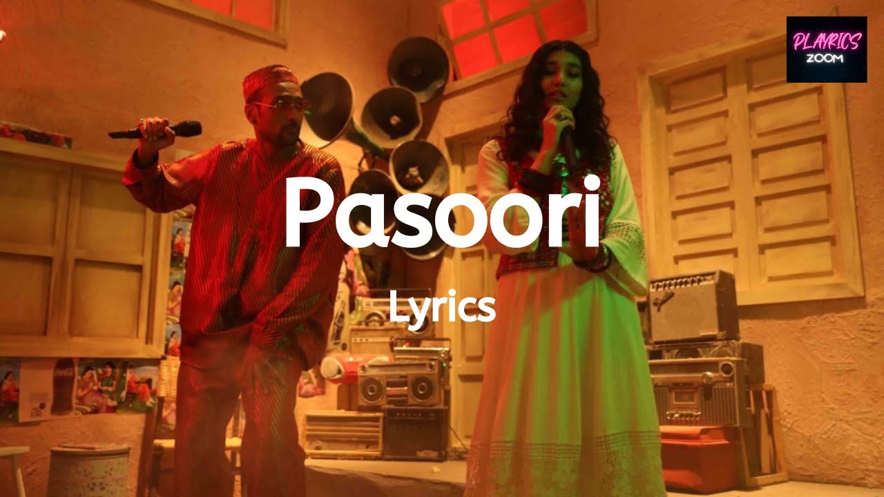 Pasoori (Lyrics) - Shae Gill & Ali Sethi | trending song - YouTube