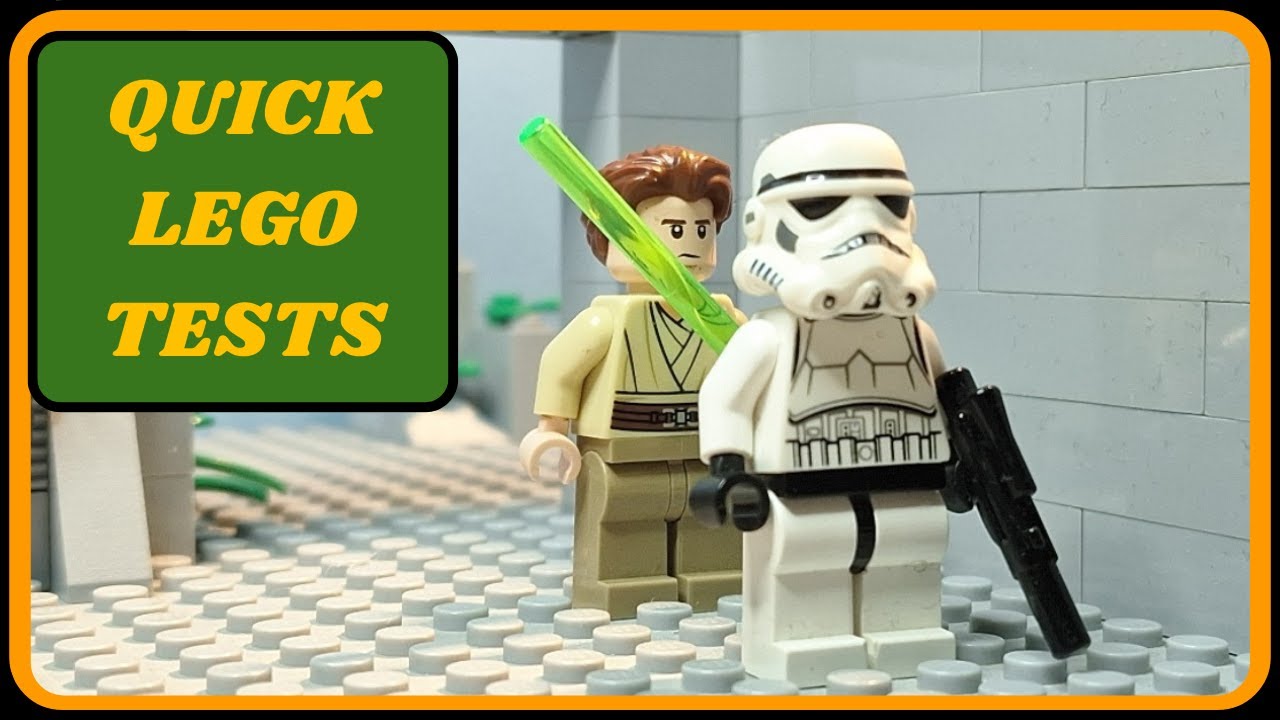 Quick Lego Tests - YouTube