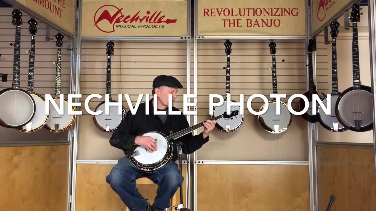 Nechville Photon 5 String Bluegrass Banjo - YouTube