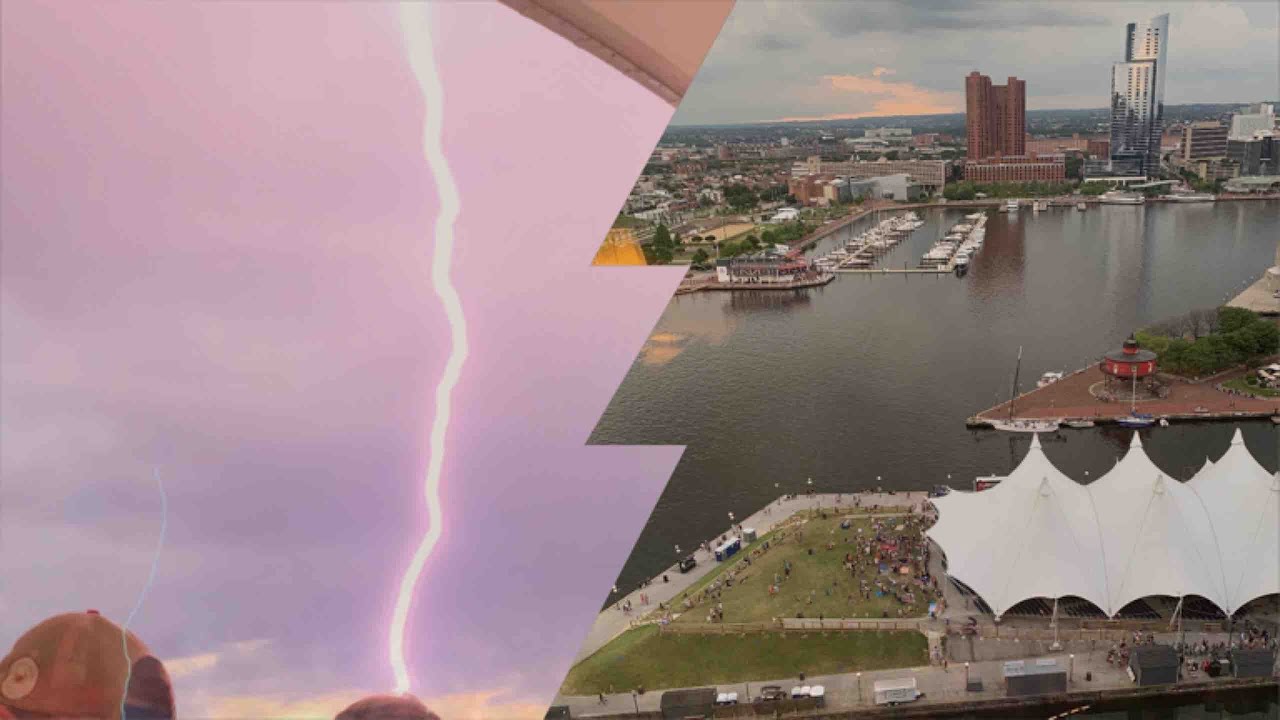 Thunder, lightning, and Billy Strings at Baltimore 7/2/22 - YouTube