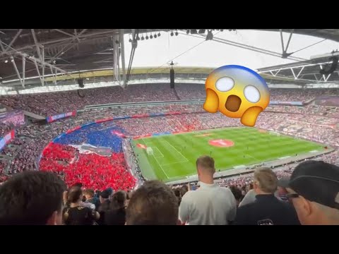 CRYSTAL PALACE ULTRAS THROUGHOUT THE WHOLE 90 MINS. *BEST ENGLISH FANS ...