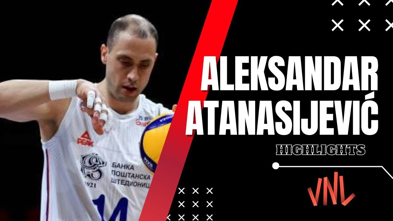 Aleksandar Atanasijević HIGHLIGHTS | Brazil 🇧🇷 🆚 Serbia 🇷🇸 | Men's ...