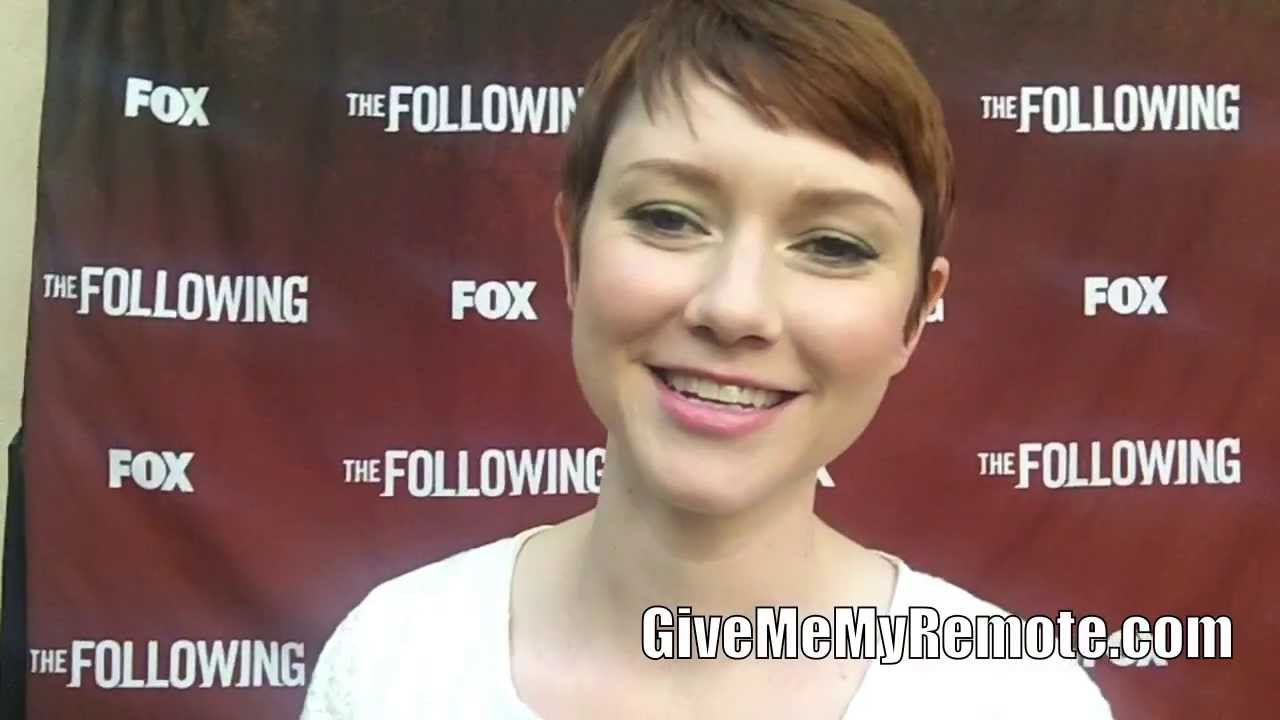 THE FOLLOWING: Valorie Curry shares what shocked her in season 1 - YouTube