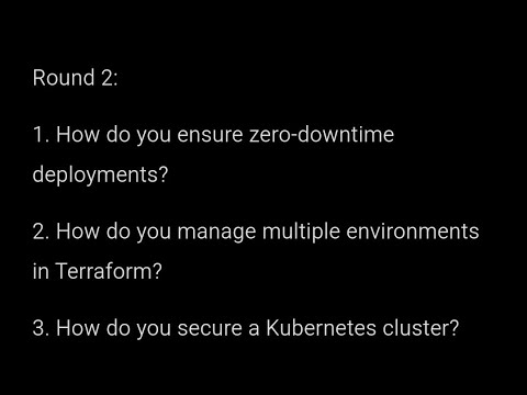 My 2nd Round DevOps Engineer Interview Experience #AWS #CICD #devopsinterview @ITAchieverYT ...