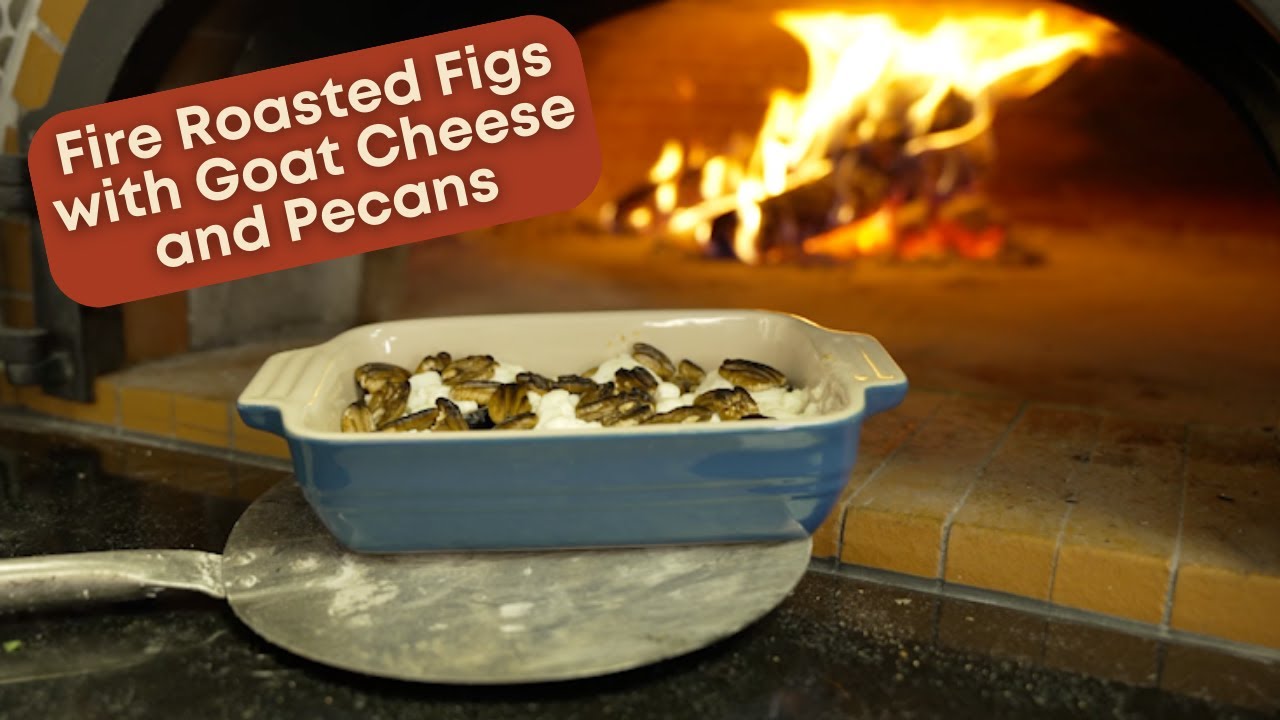 Recipe: Fire Roasted Figs with Goat Cheese and Pecans - YouTube