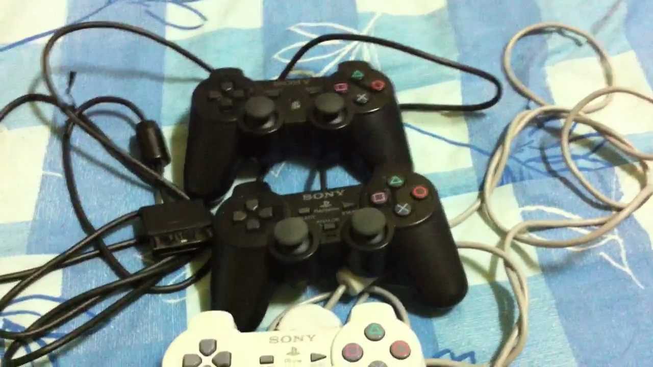 DualShock Comparison : PlayStation 1 vs 2 vs 3 - YouTube