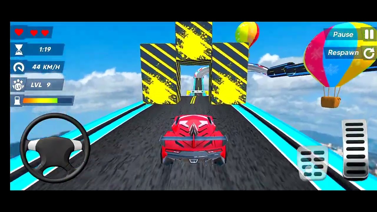 CRAZY IMPOSSIBLE CAR STUNT || EXTREME CAR STUNT GAME - YouTube