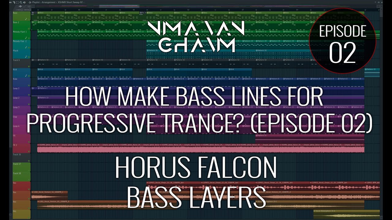 How make bass lines for progressive trance? (Episode 02) - YouTube