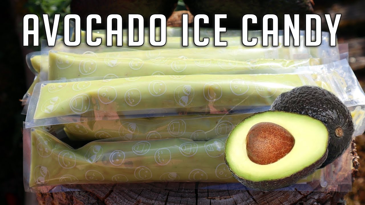 Avocado Ice Candy | อะโวคาโด ไอศครีม โฮมเมด ยิ่งกินยิ่งสวย - YouTube