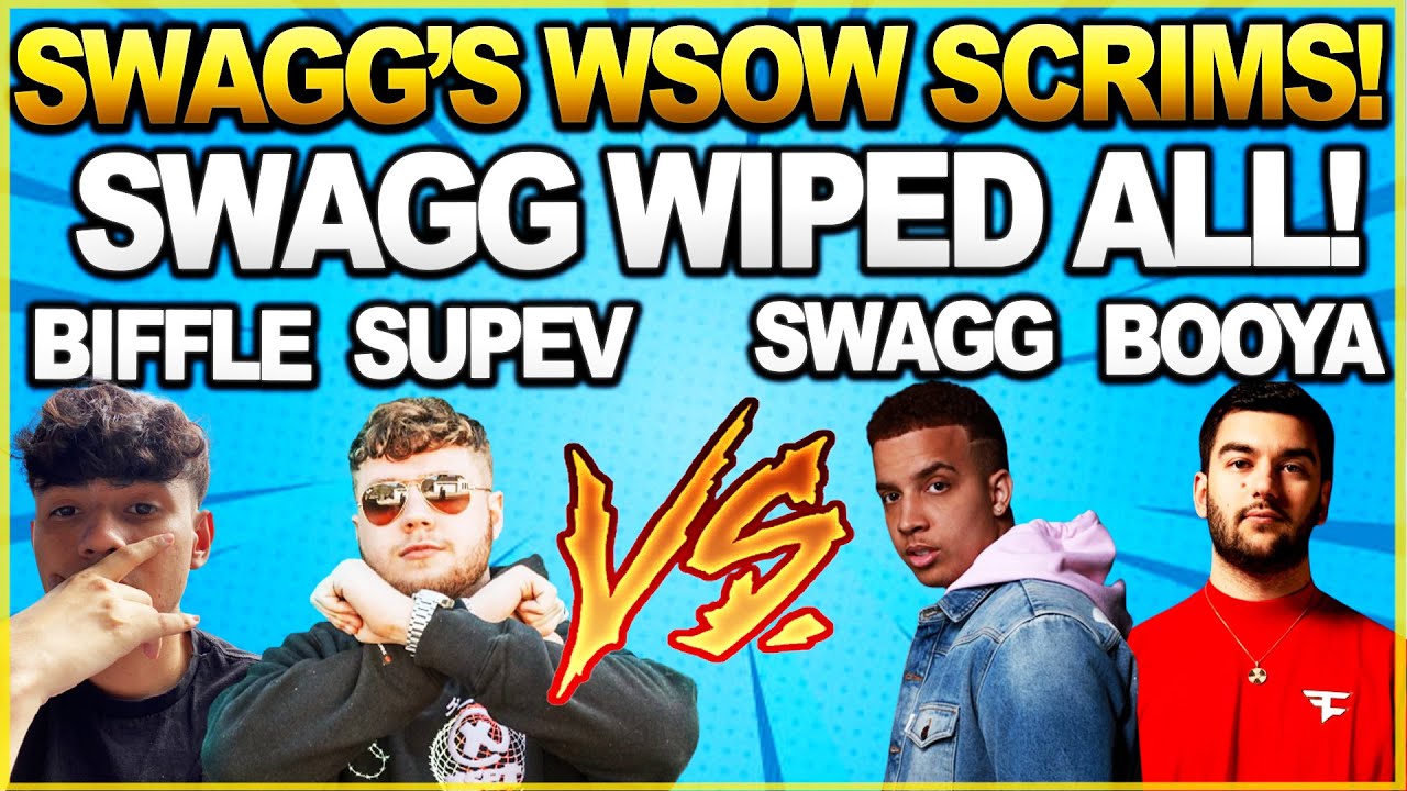 Swagg Killed 10 Pro Streamers in $600K Swagg's WSOW Scrims! - Warzone ...