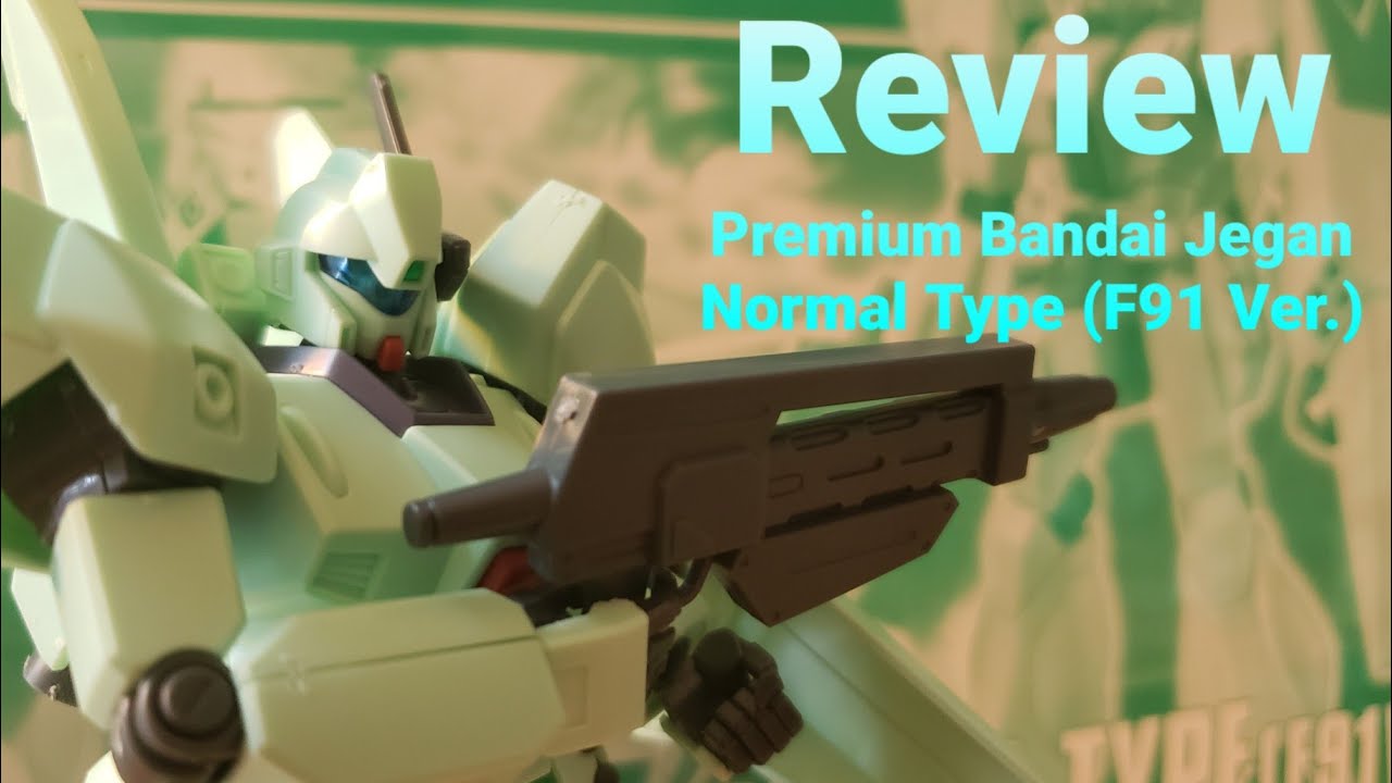 Gundam Premium Bandai HG Jegan Normal Type (F91 Ver.) Review! - YouTube