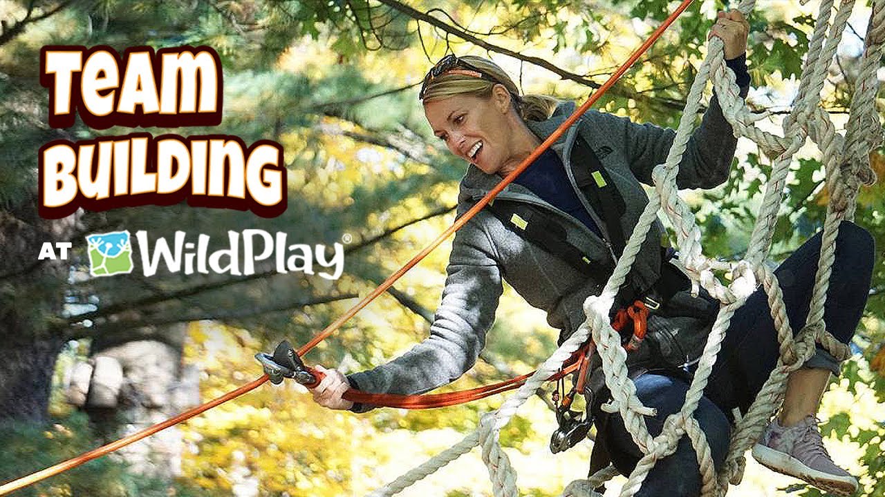 Take Your Team To New Heights at WildPlay - YouTube