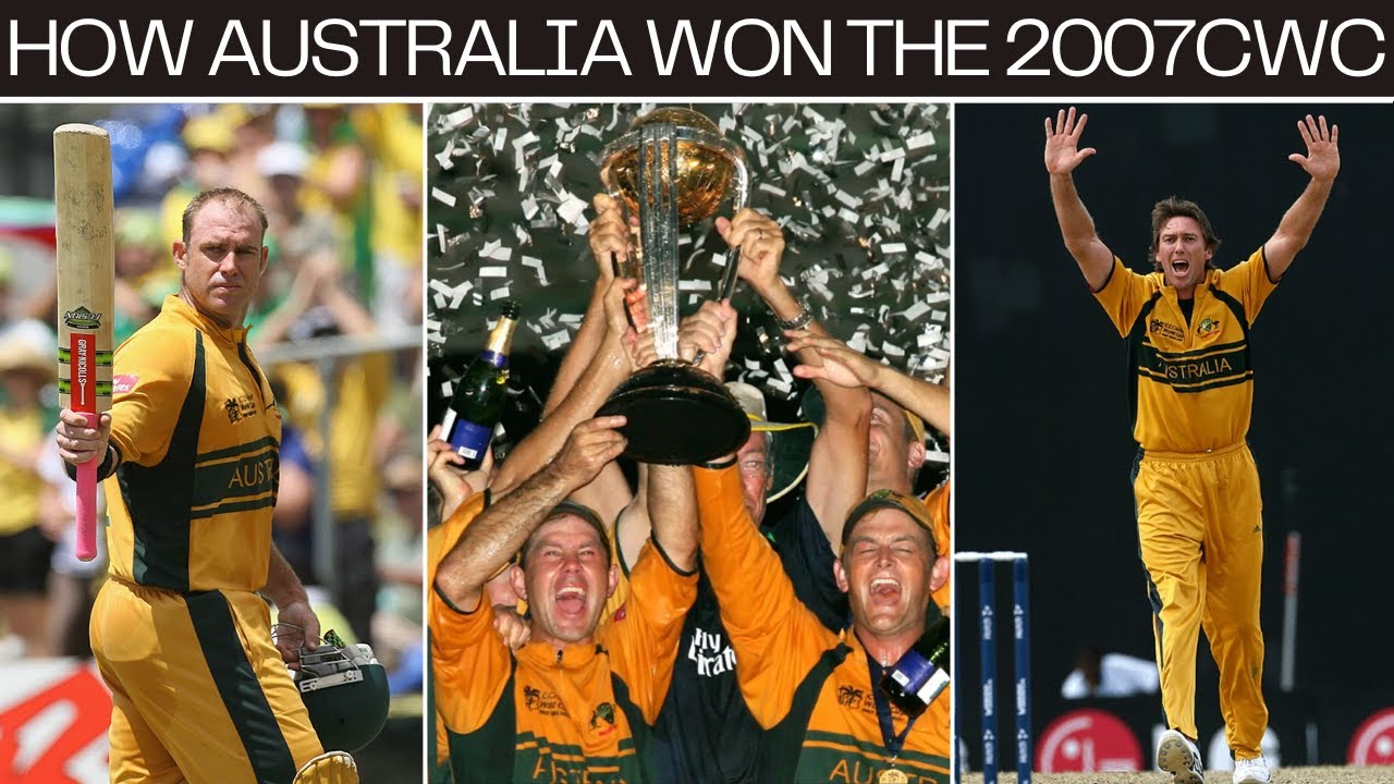 How Australia Won The 2007 Cricket World Cup - YouTube