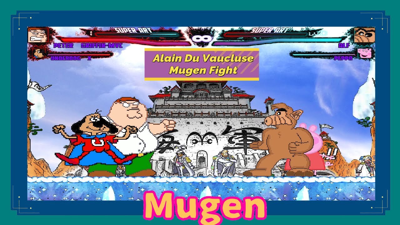 Mugen : Peter Griffin & Underdog X Vs Alf & Peppa Pig (Request) - YouTube