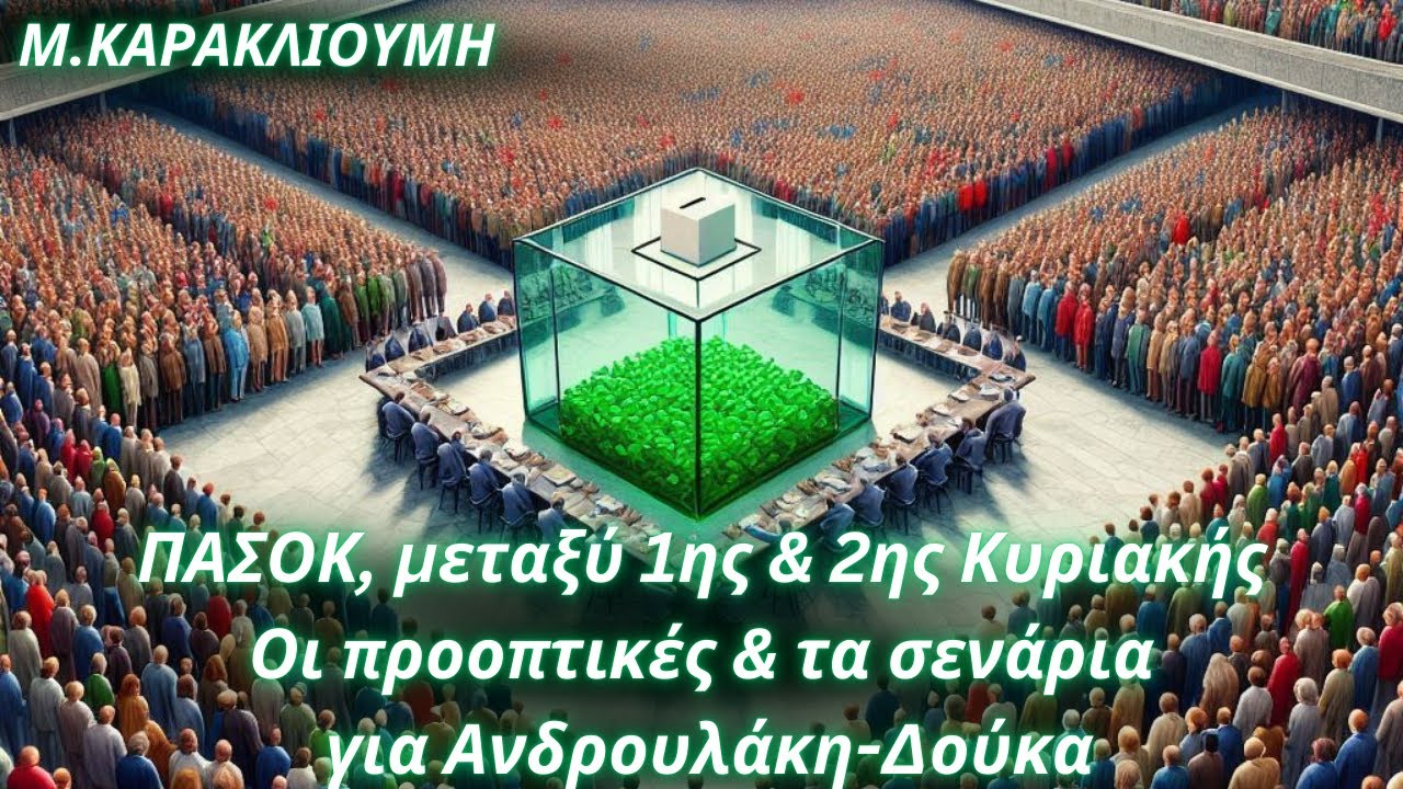 Μαρία Καρακλιούμη: ΠΑΣΟΚ, μεταξύ 1ης & 2ης Κυριακής- Οι προοπτικές & τα ...