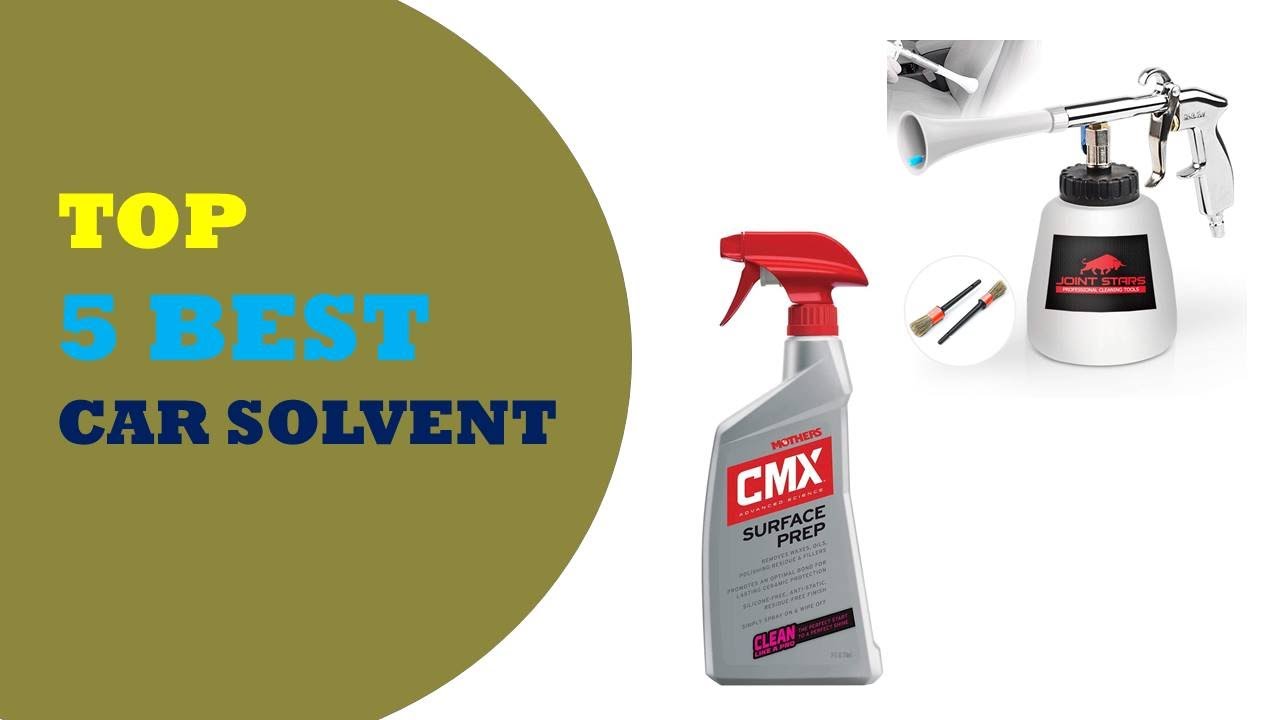 Best Car Solvent Reviews 2022(Top 5) - YouTube