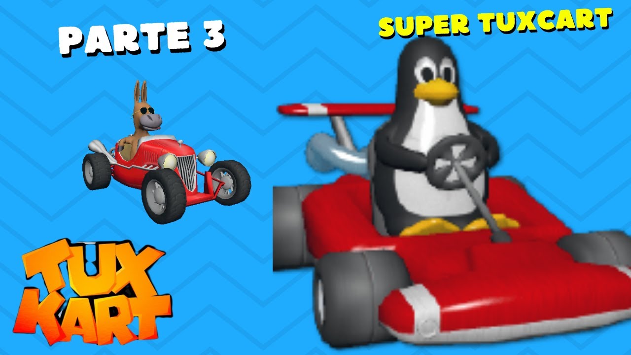 jugando super tuxcart splinter 22 - YouTube