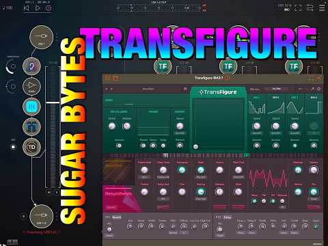 Sugar Bytes Transfigure - Redesign Sound - Spectral & Resynthesis Engines - iPad