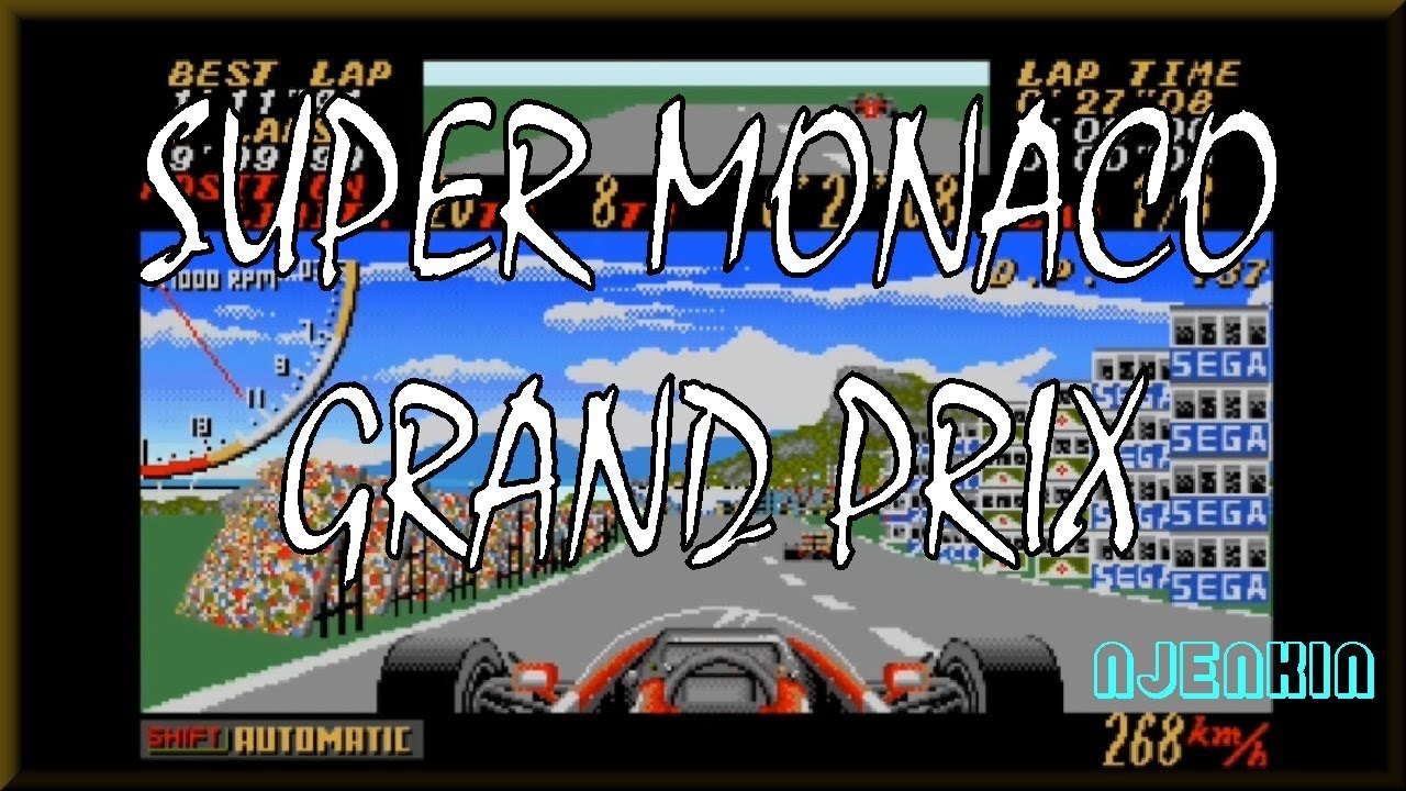 AMIGA : Super Monaco Grand Prix - Review Commentary & Gameplay - YouTube