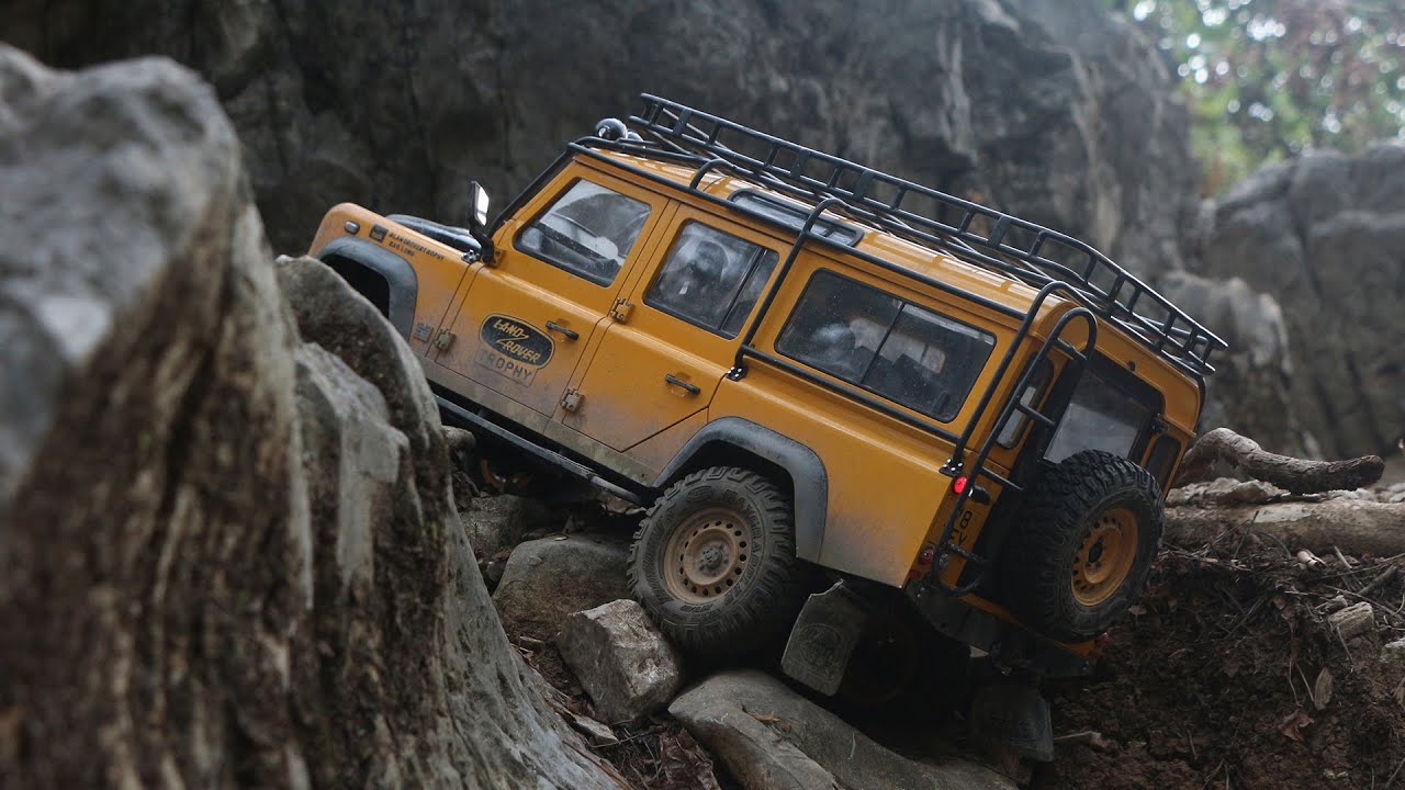 1/10 Scale Rc Land Rover D110 CAMEL TROPHY | RC4WD | Rc Diving 4x4 Off ...