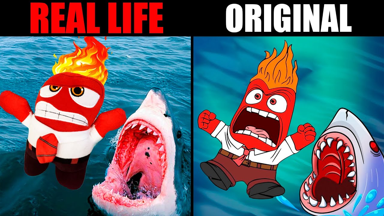 Best TikToks of Inside Out 2 | Original vs Real Life - YouTube