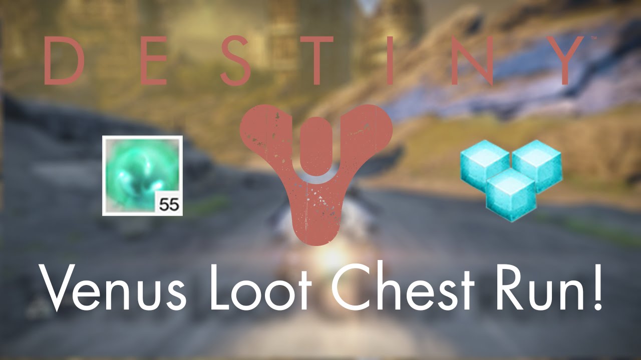 Destiny - Venus Spirit Bloom Loot Chest Run! - YouTube