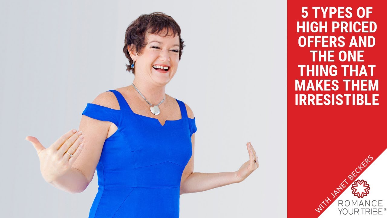 5 Types of High Priced Offers and the One Thing That Makes Them ...