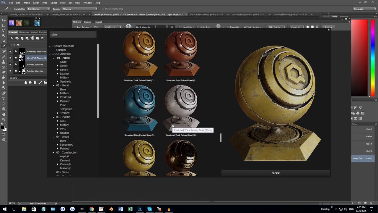 Quixel Texturing - Gersch - YouTube