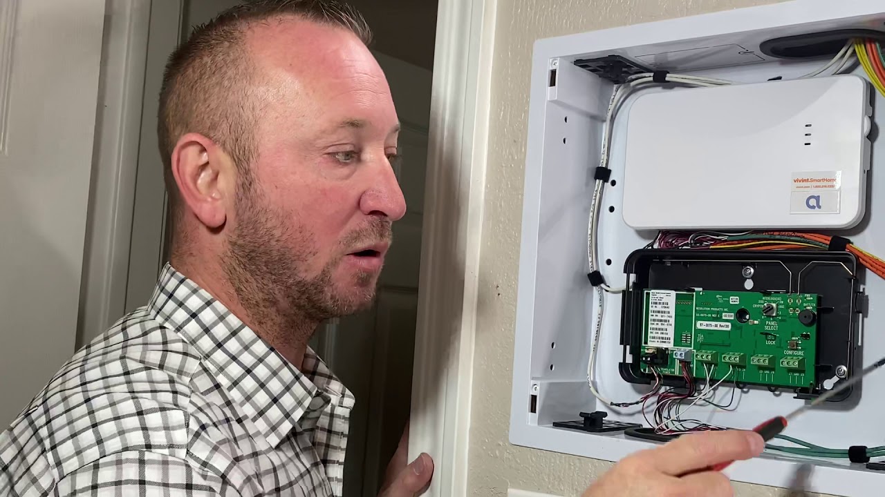 Instructional Video Vivint Hardwired Takeover (Alula RE508X Module ...