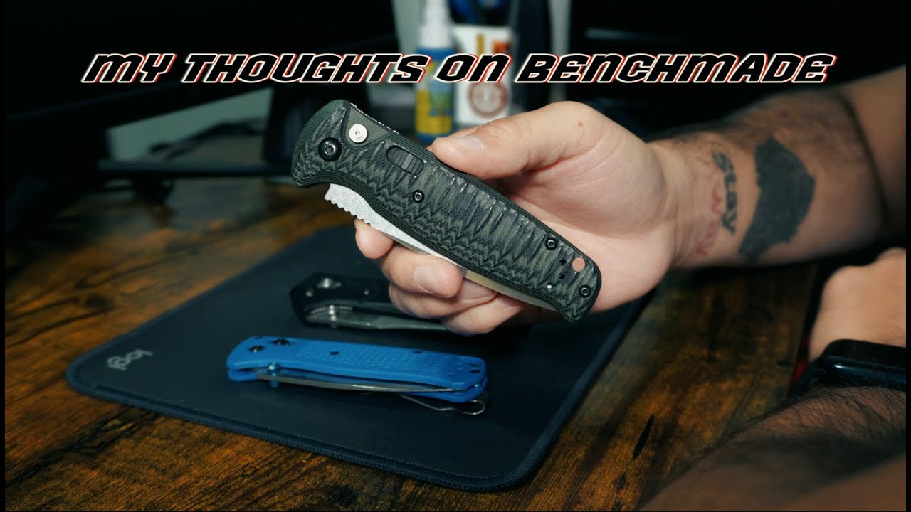 My Benchmade EDC Rotation - YouTube