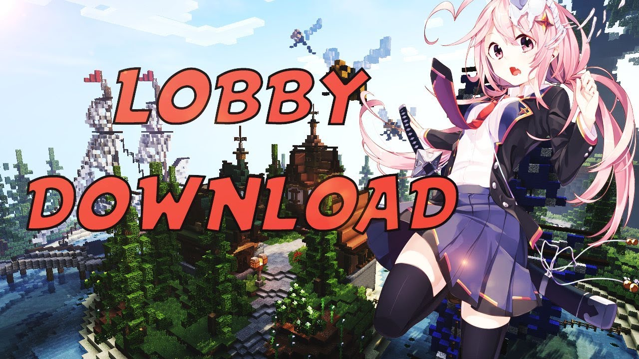 Minecraft GAME LOBBY「MAP DOWNLOAD」 - YouTube