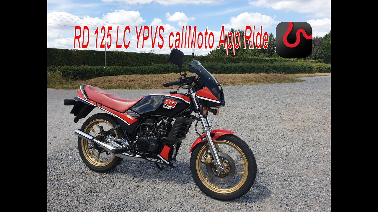 RD 125 LC YPVS - caliMoto Route Ride. - YouTube