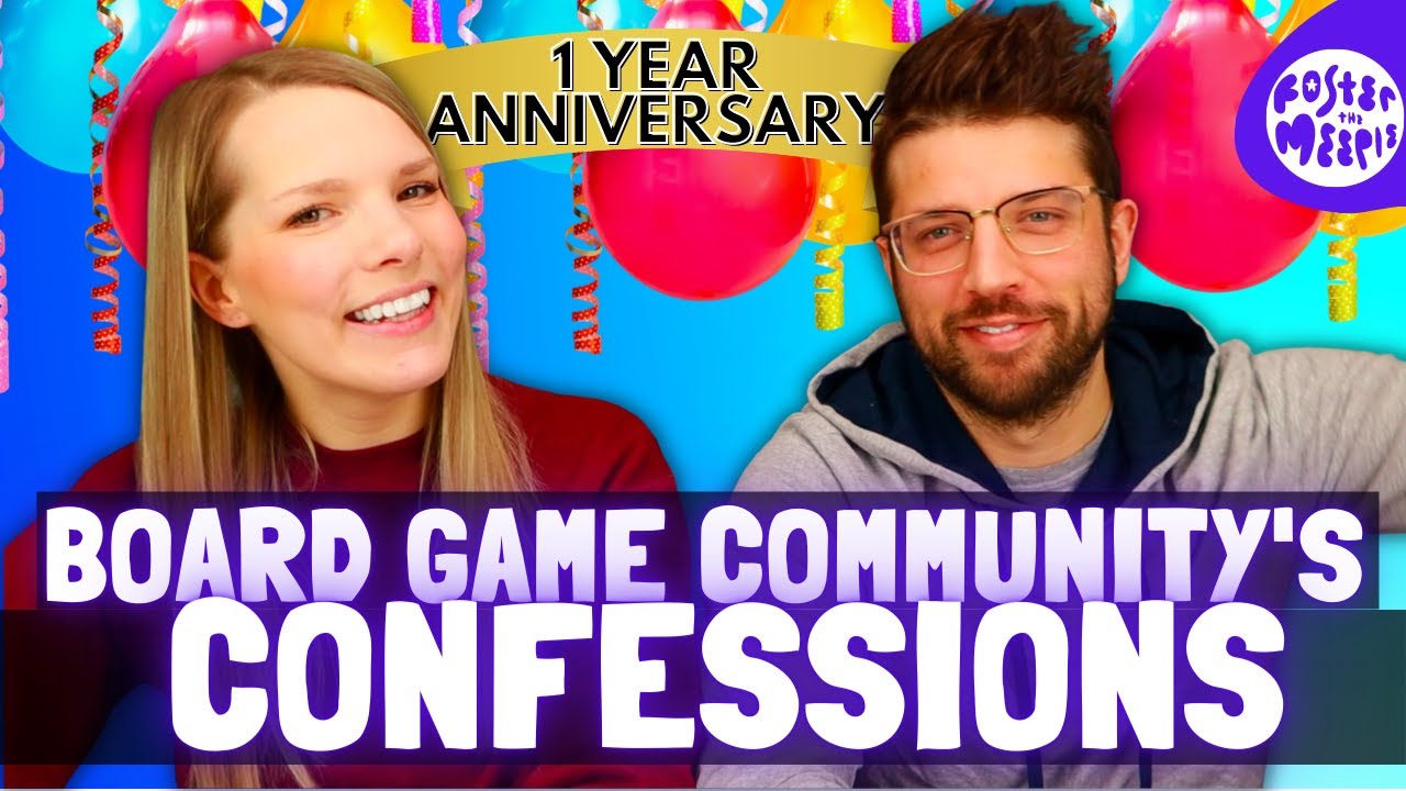 Board Game Confessions | 1 Year Celebration | Board Game Community's ...