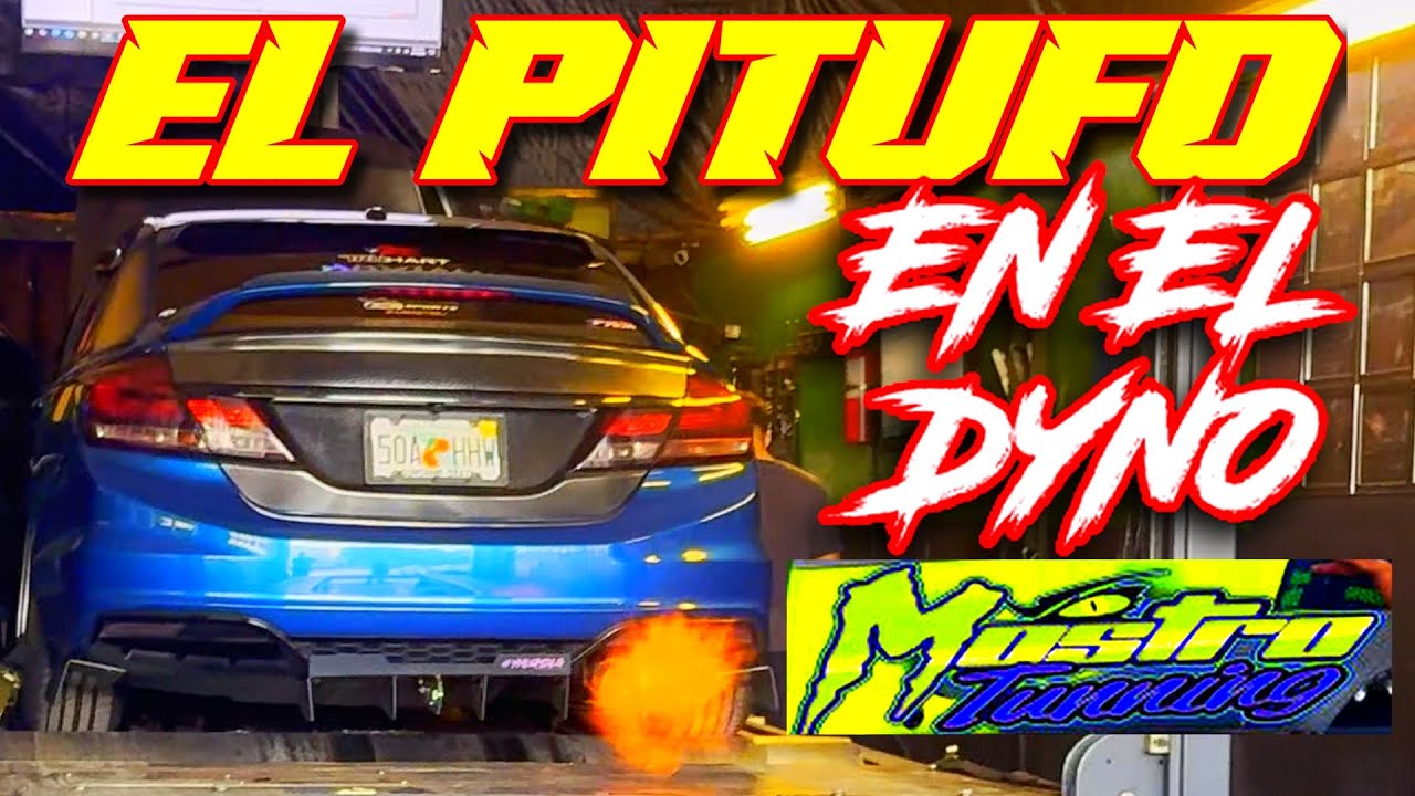 El Pitufo en el #Dyno de Mostro Tuning / Waffle House / instalando Rbc ...