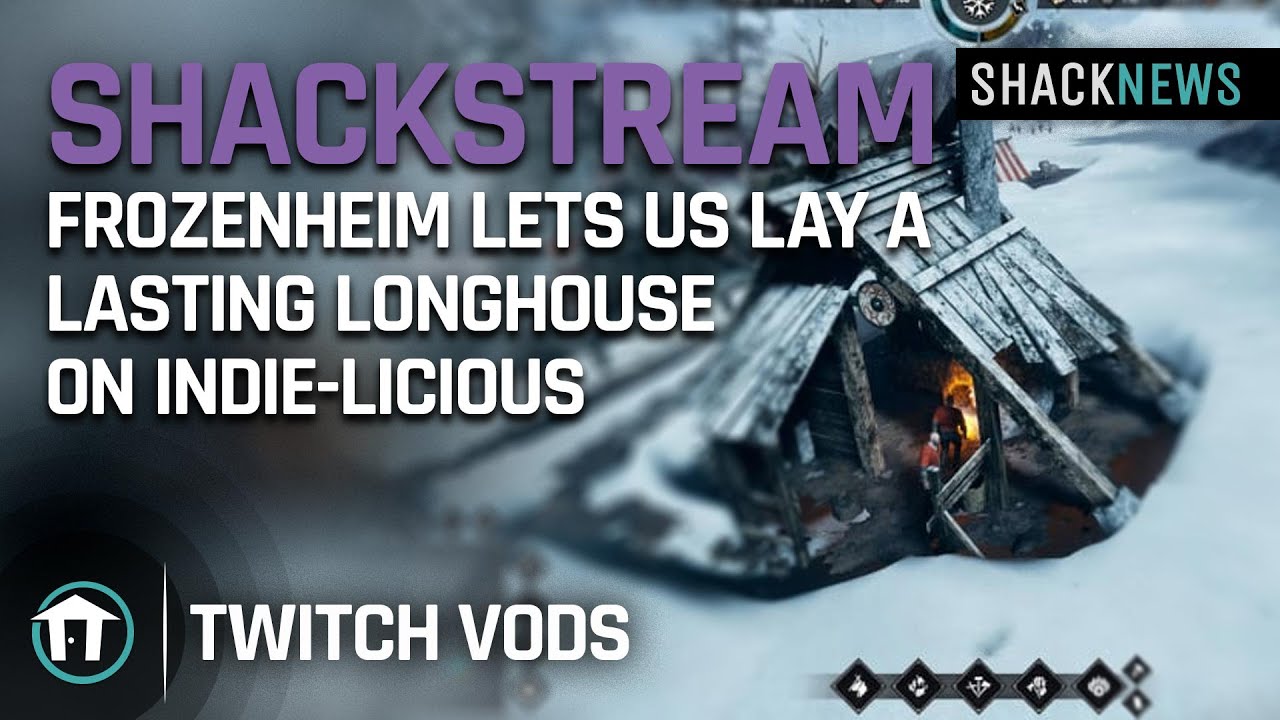 Frozenheim lets us lay a lasting longhouse on Indie-licious - YouTube