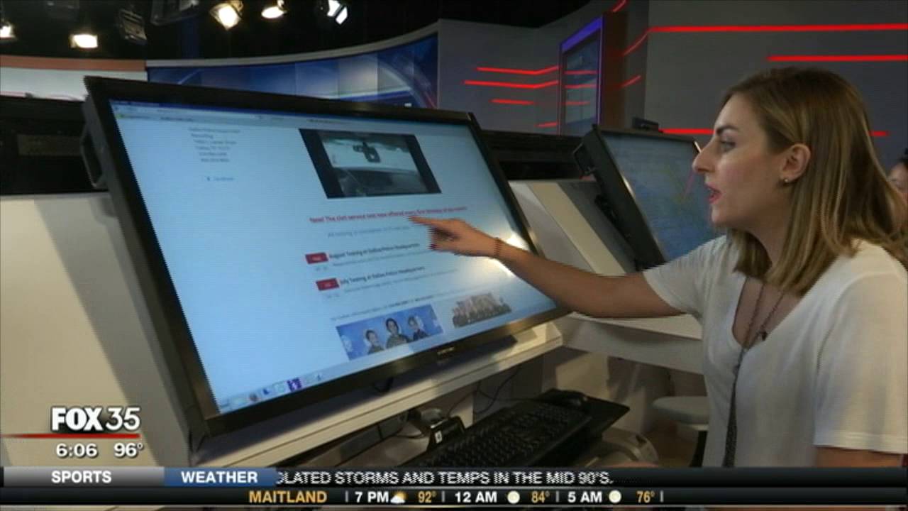 Caitlin Meade on FOX 35's NEWSEDGE@6 7/11/16 - YouTube