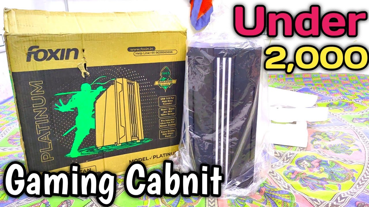gaming cabinet under 2000 || rgb cabinet under 2000 ||best gaming ...