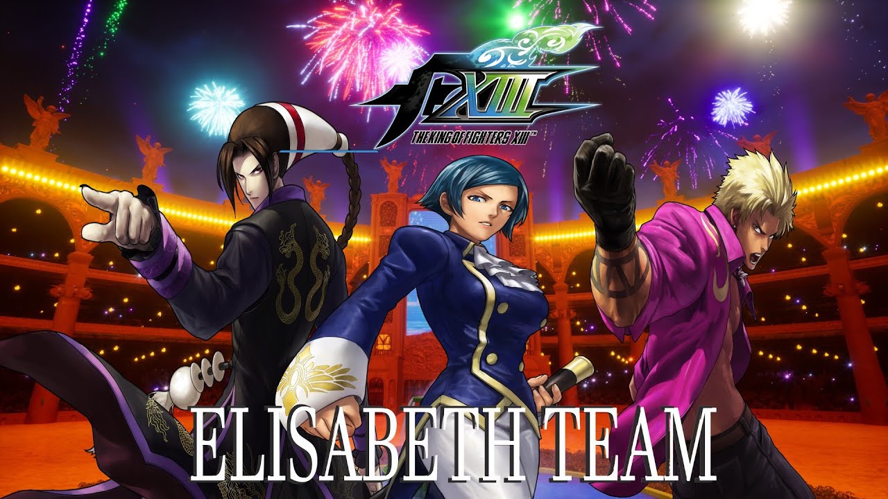 KOF XIII Elisabeth team arcade y ending (sub español) - YouTube