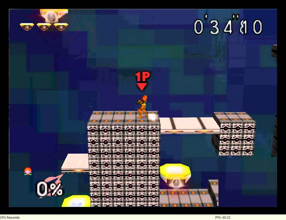 Smash Bros. 64 board the platforms 2 samus - YouTube