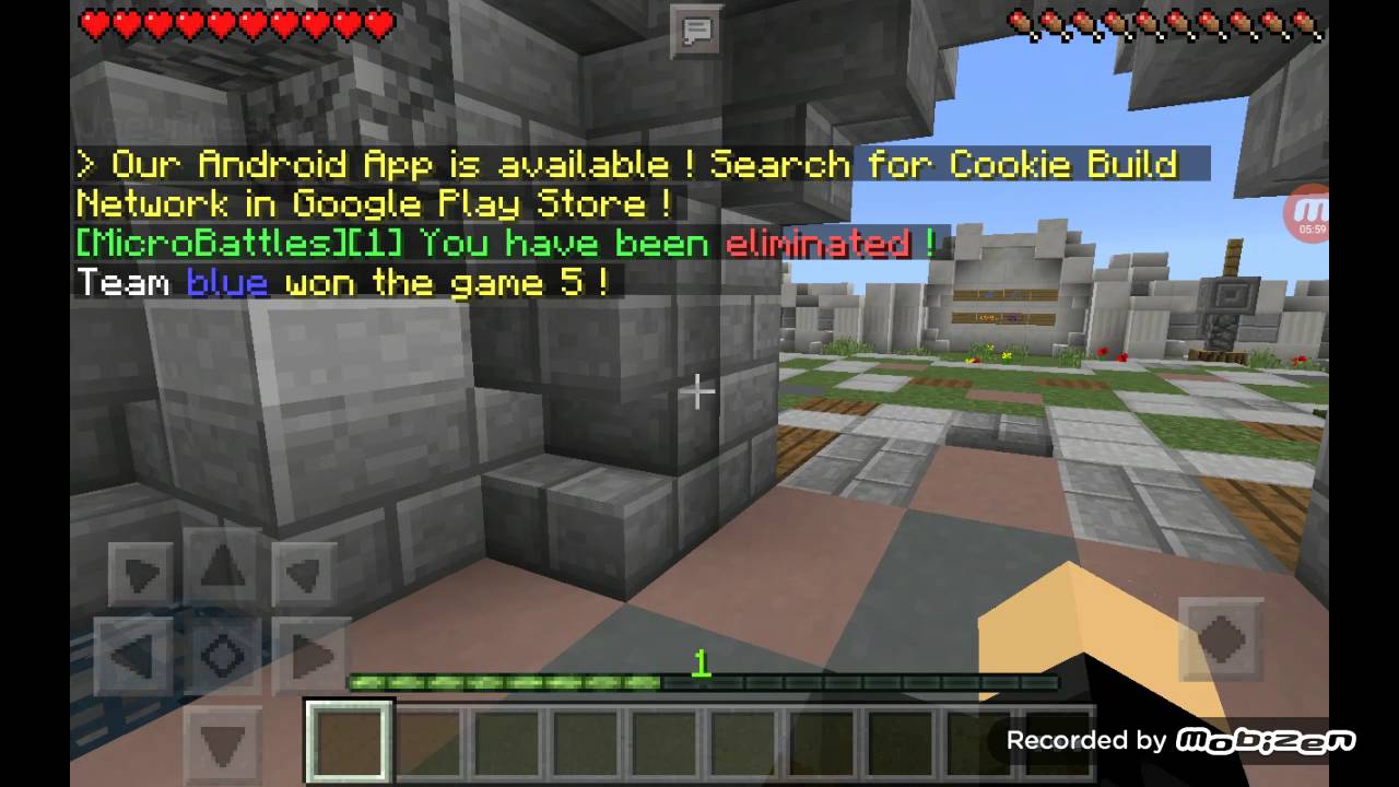 Part 2 de Minecraft cookie build - YouTube