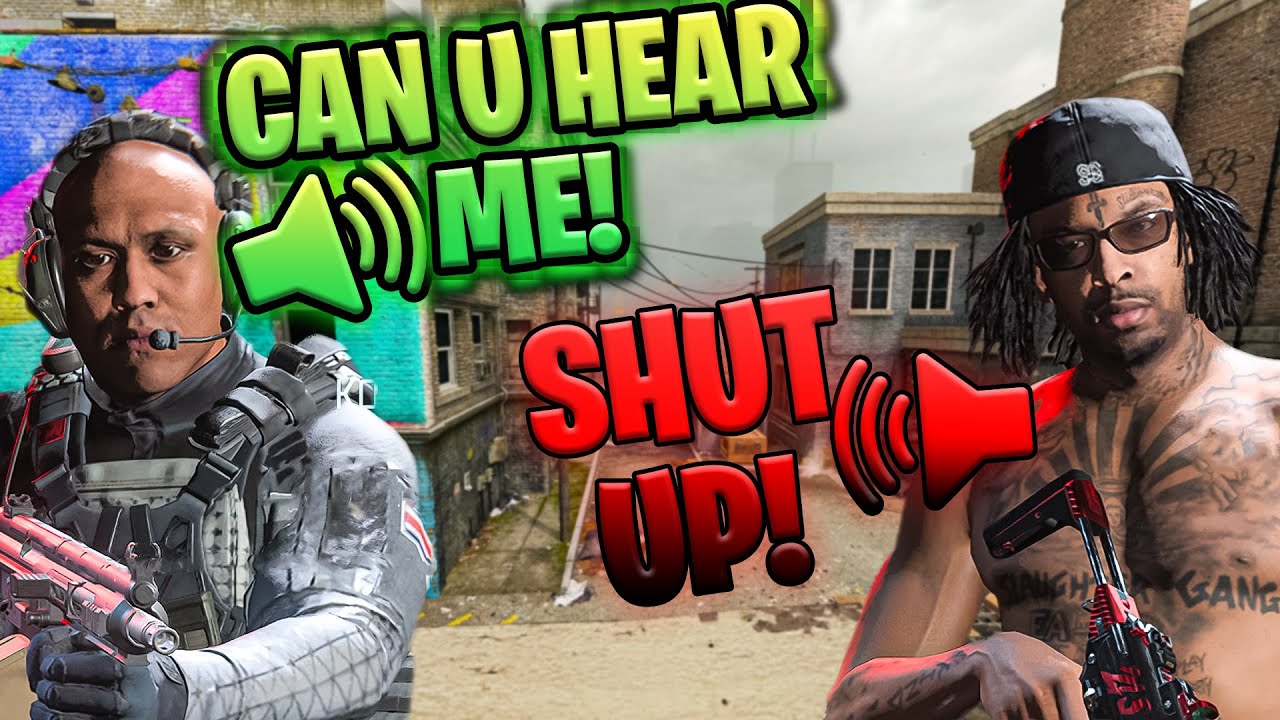 Bad Mic Trolling In Toxic COD Lobbies! - YouTube