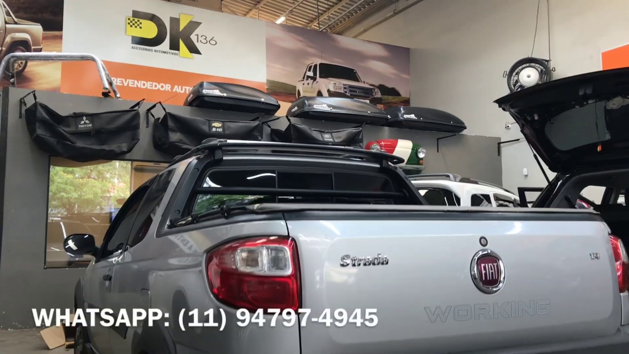 Rack Transversal Fiat Strada - Rack de Teto Fiat Strada - Fiat Strada ...