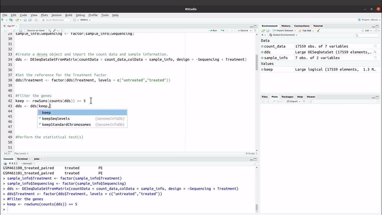 RNA Seq | How to filter genes before Gene Expression analysis with ...