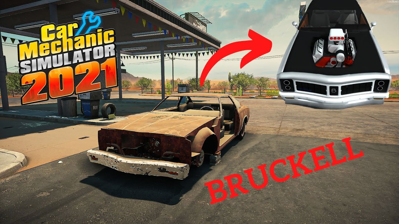 restoration BRUCKELL MOONHAWK - Car Mechanic Simulator 21 gameplay 4K ...