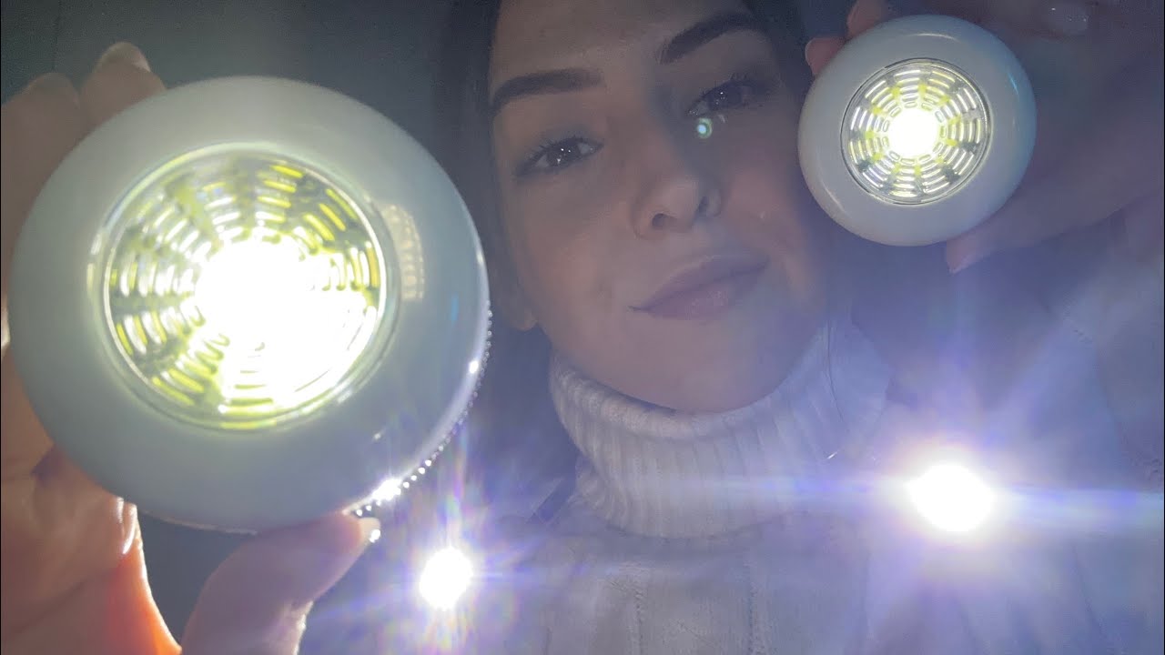 ASMR Looking at Your Eyes with Lights only 🔆 Bright Light ASMR - YouTube